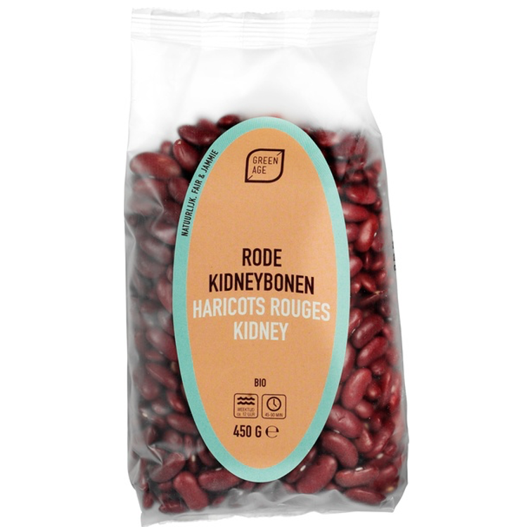 Rode kidneybonen - GreenAge - 450 g - De Bosmantel